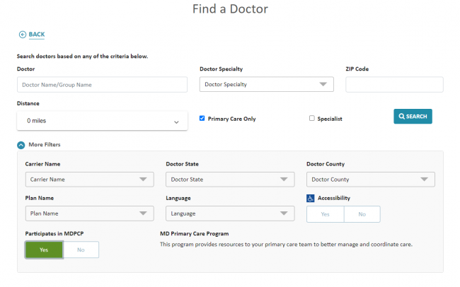 The Maryland Primary Care Program - Maryland Health Connection